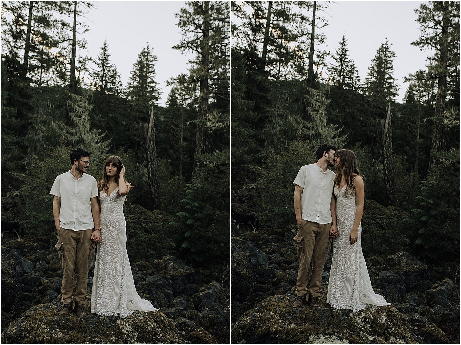 Oregon Waterfall Adventure Elopement Inspiration at Proxy Falls ...