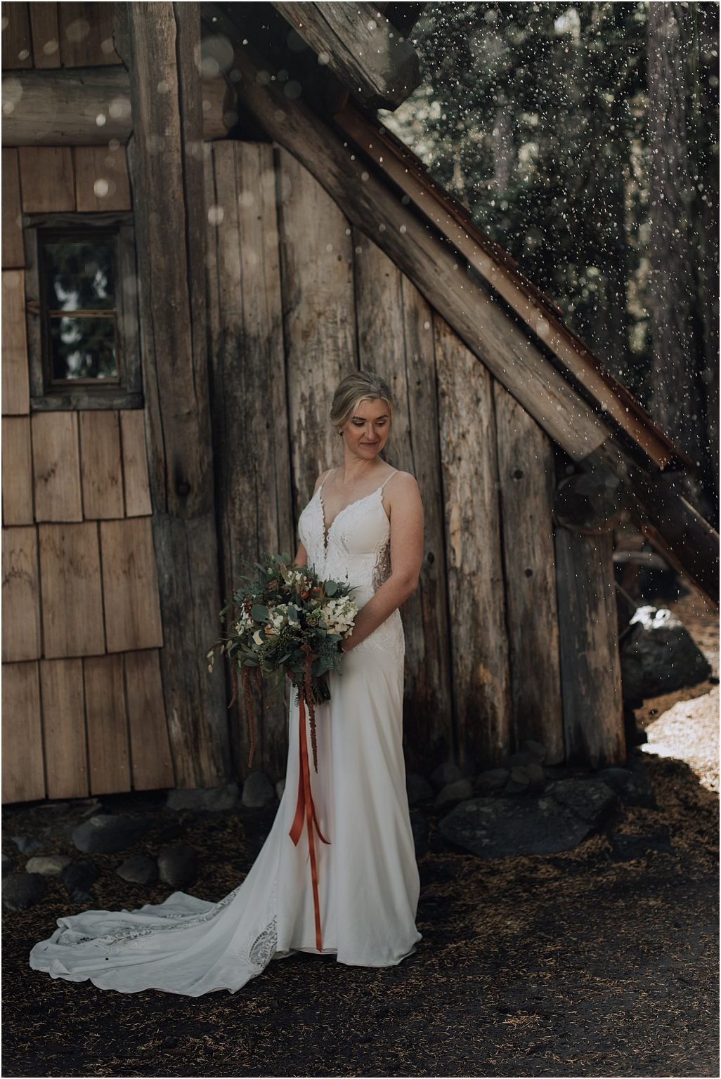 Tilly Jane A-Frame Intimate Wedding in Mt. Hood National Forest Oregon ...